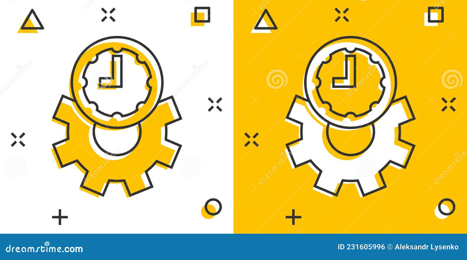 ícone De Melhoria No Estilo Cômico Ilustração Do Vetor De Desenho