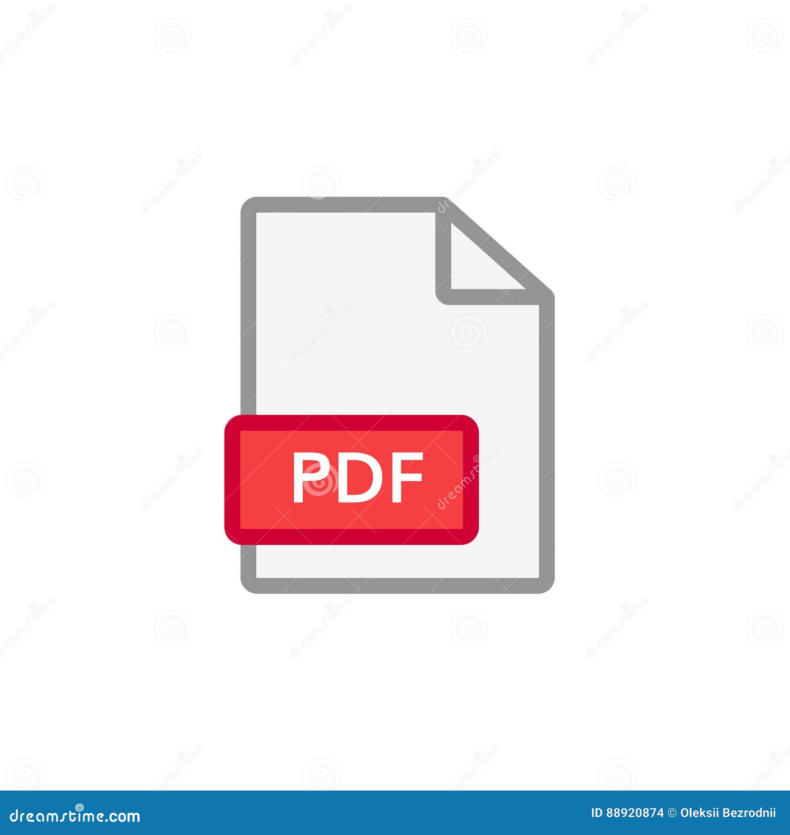 Ícone Do Arquivo Do Pdf Símbolo Do Original Do Formato Do Pdf ...