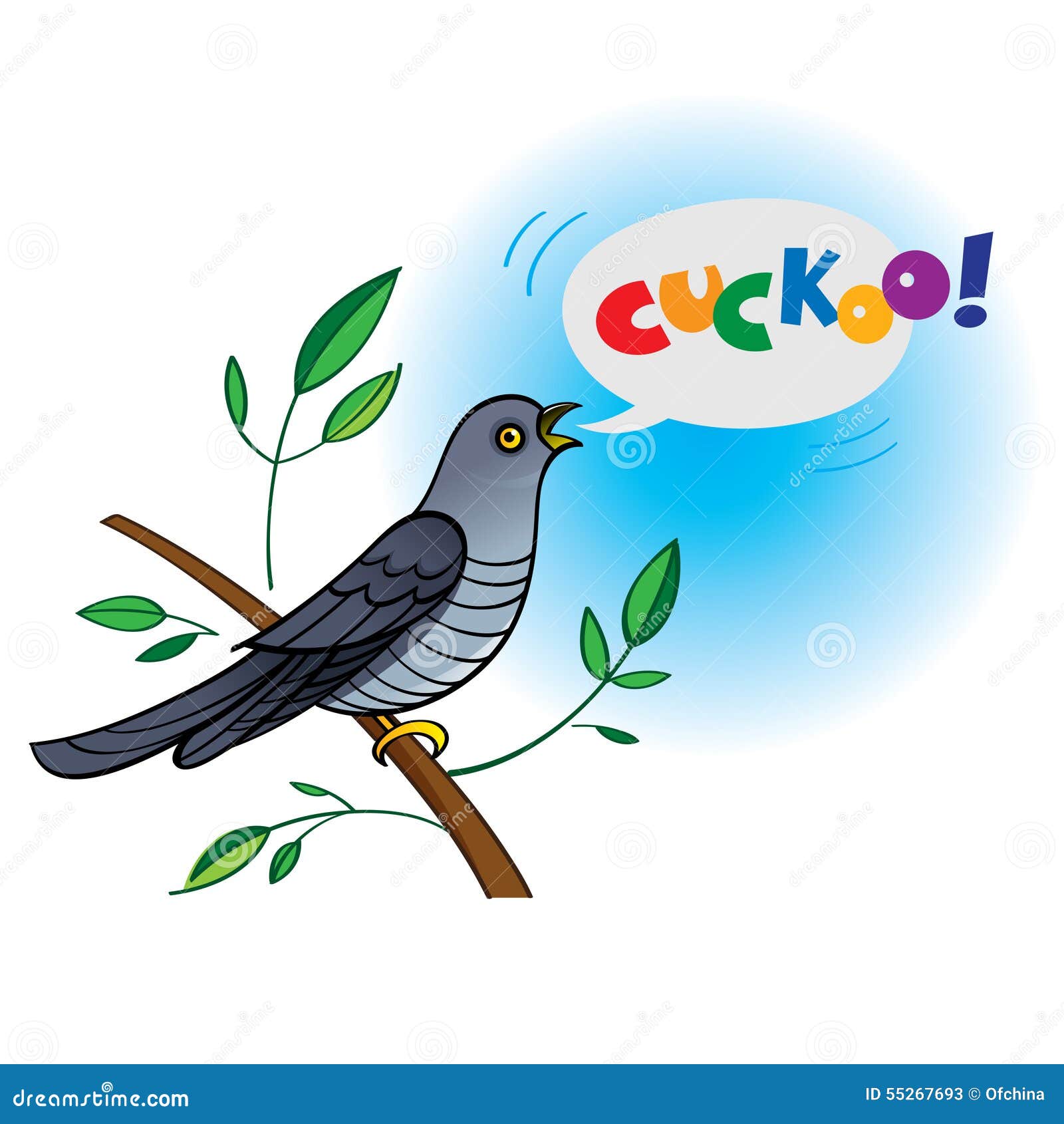 Singing Cuckoo Stock Illustrations – 16 Singing Cuckoo Stock Illustrations, Vectors & Clipart ...