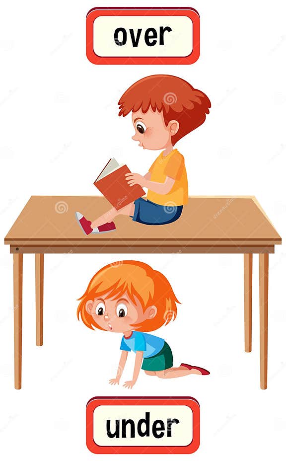 在上和下 向量例证. 插画 包括有 海报, 语言, 信函, 了解, 学校, 教育, 相反, 设计, 培训 - 245203413