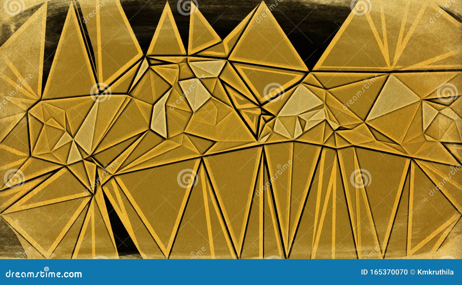 暗黄色陷落多边形图案背景图像 库存例证. 插画 包括有 格朗基, 地点, 困厄, 设计, 装饰, 污点 - 165370070